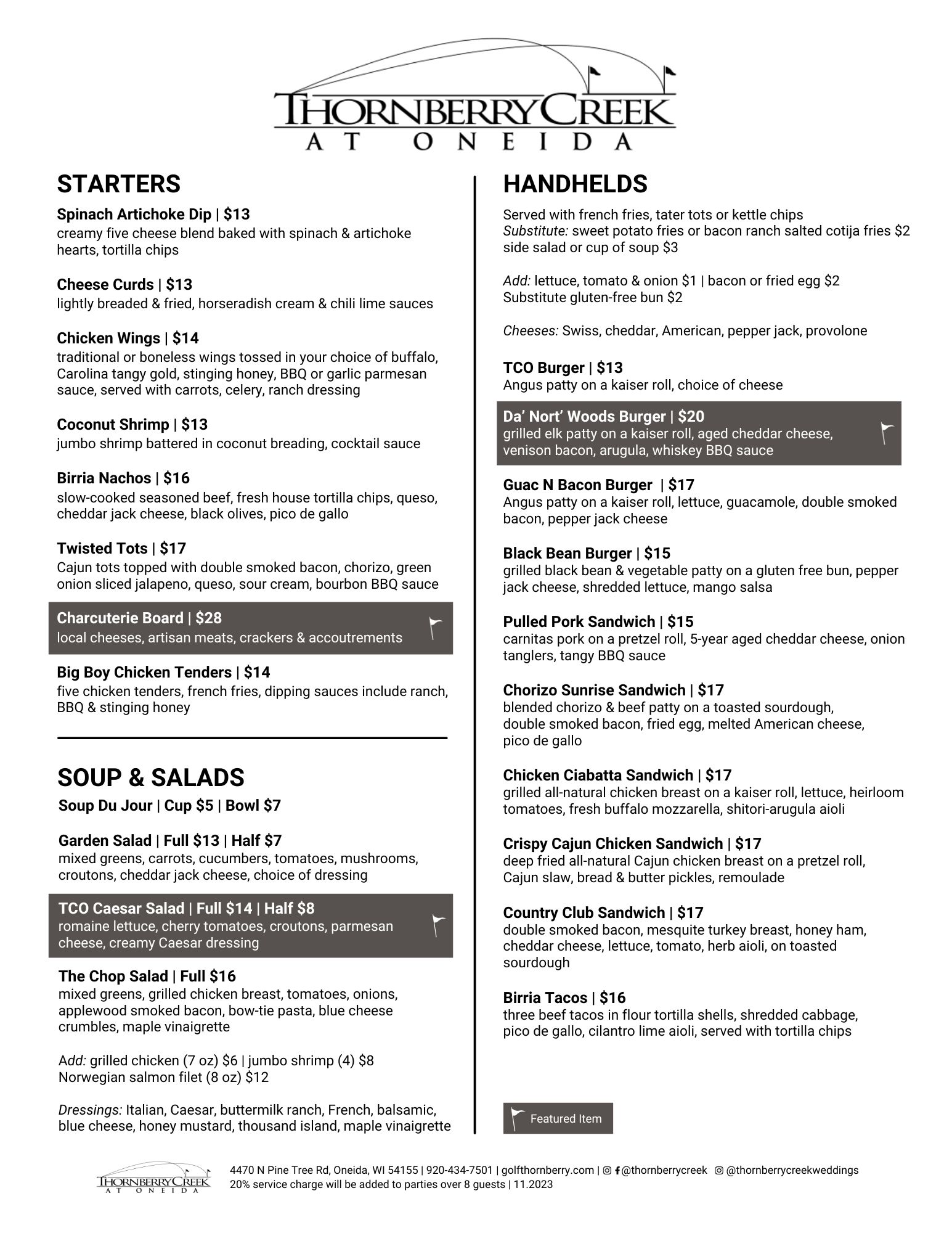 Restaurant + Bar - Thornberry Creek at Oneida